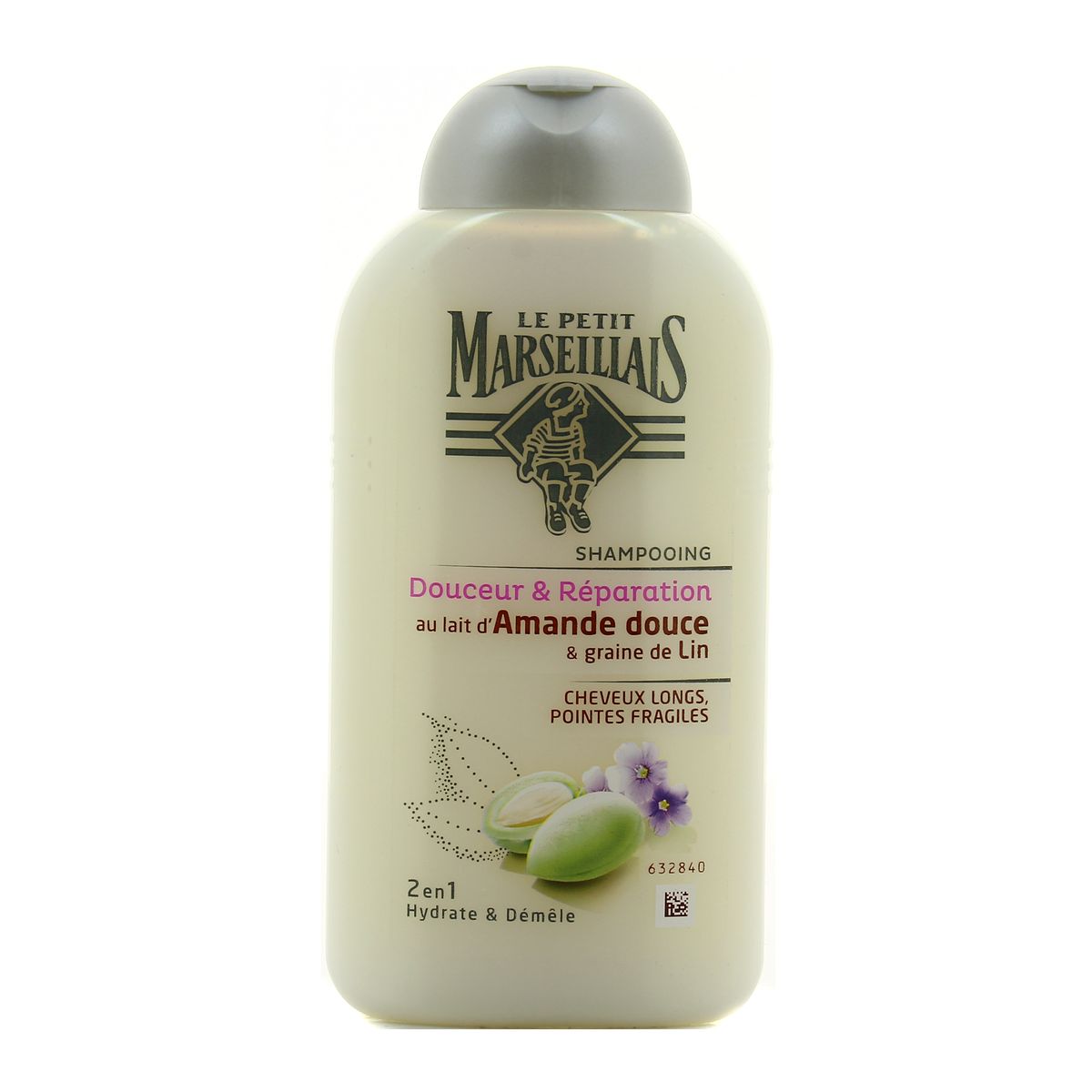 Shampooing au lait d’amande douce et graine de lin – BEAUTÉNIUM